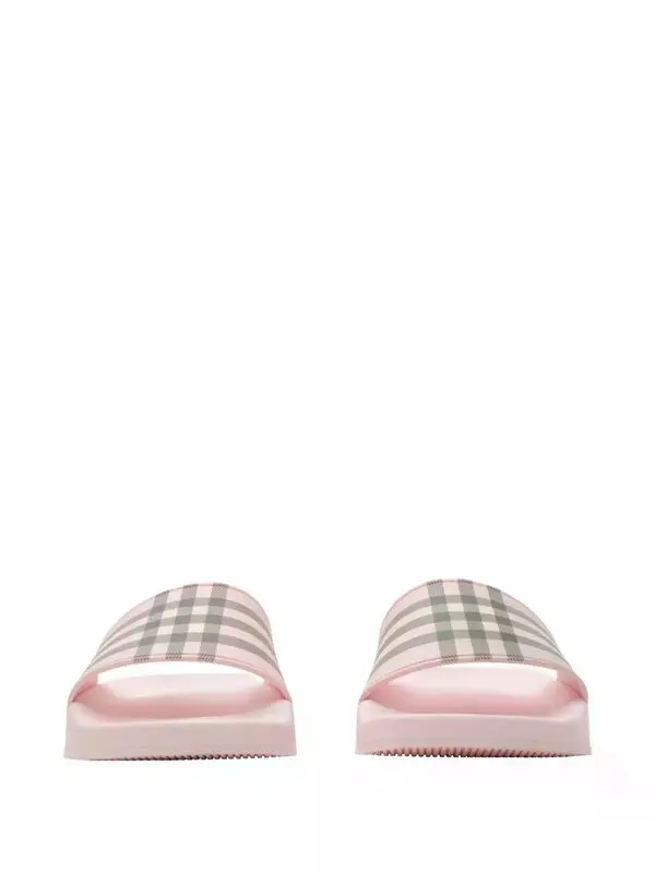 Burberry Check Slides