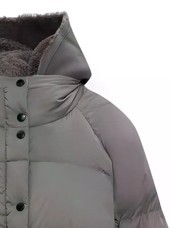 YVES SALOMON Hooded Down Jacket