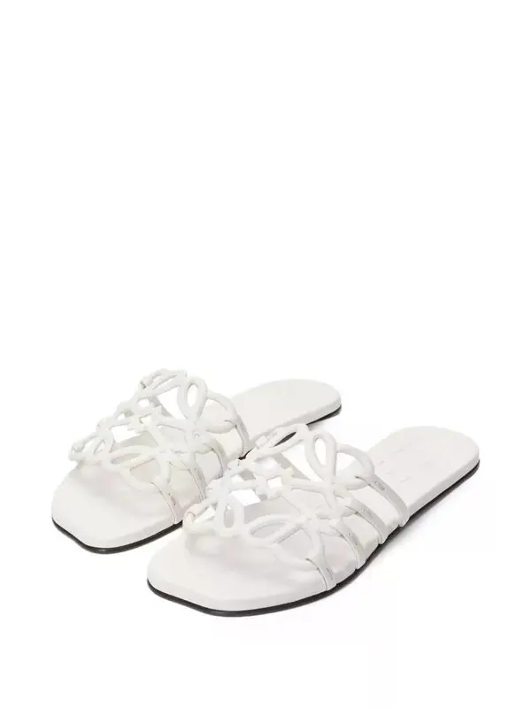 Loewe Leather Flat Sandals