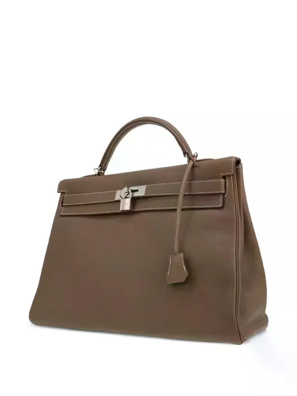 Hermès 2009 Kelly 40 Handbag - Brown