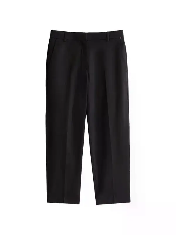 Tommy Hilfiger Zipped Trousers - Black