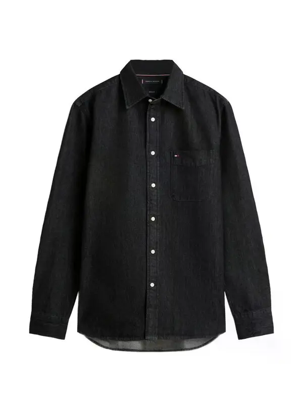 Tommy Hilfiger Long-sleeved Shirt - Black