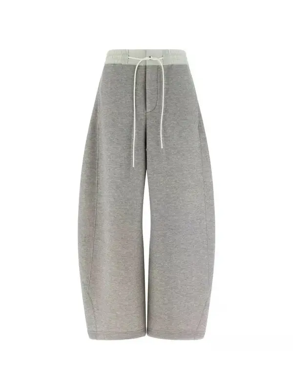 Sacai Wide-leg Track Pants - Grey