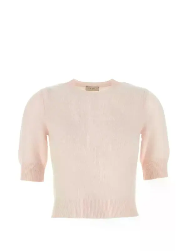 Le Kasha Cashmere Cropped Sweater - Pink