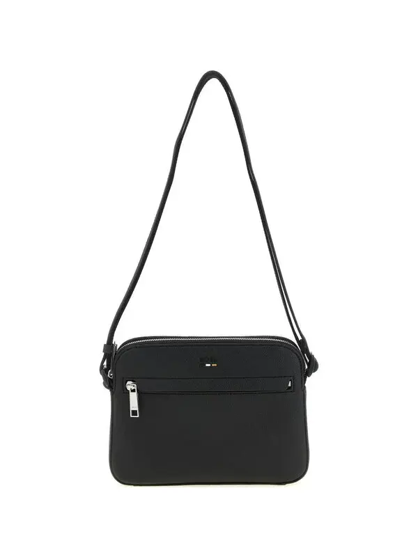 BOSS Ray Double Crossbody Bag - Black