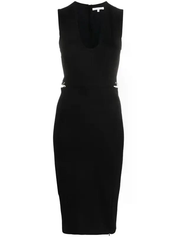 Patrizia Pepe Ring-detailing Midi Dress