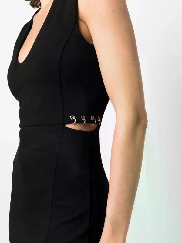 Patrizia Pepe Ring-detailing Midi Dress