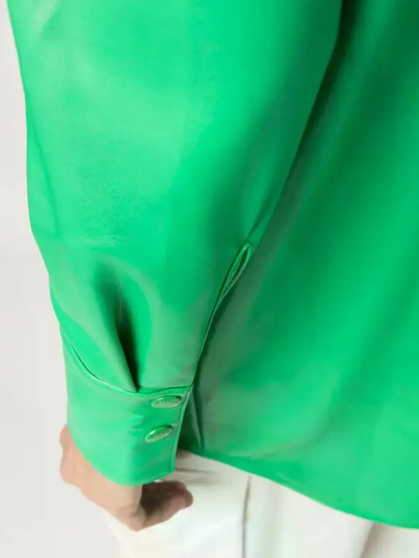 Patrizia Pepe Coated Long-sleeve Shirt