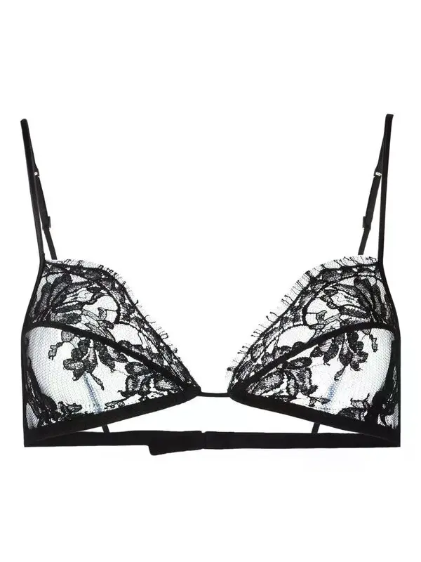 La Perla Lace Story Bra - Black