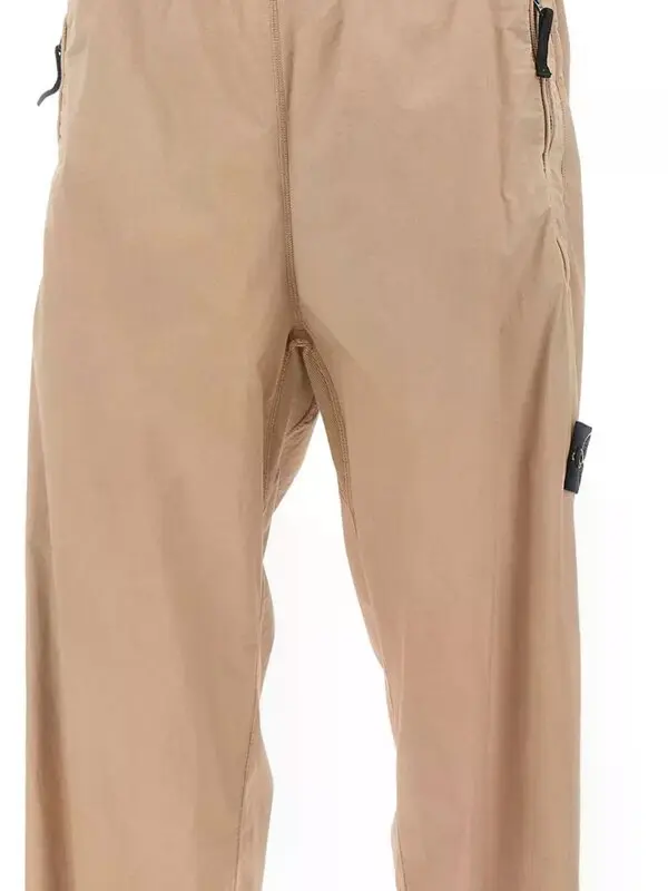 Stone Island Logo Detail Trousers - Neutrals