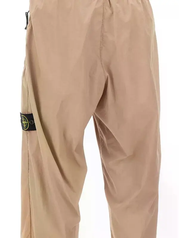 Stone Island Logo Detail Trousers - Neutrals