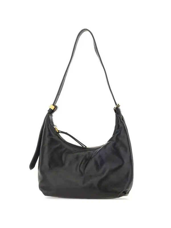 GIANNI CHIARINI Ella Leather Shoulder Bag - Black