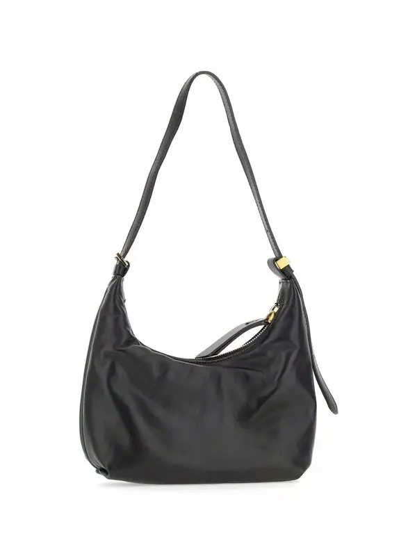GIANNI CHIARINI Ella Leather Shoulder Bag - Black