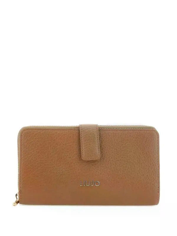 Liu Jo Logo-detail Zip Wallet - Brown
