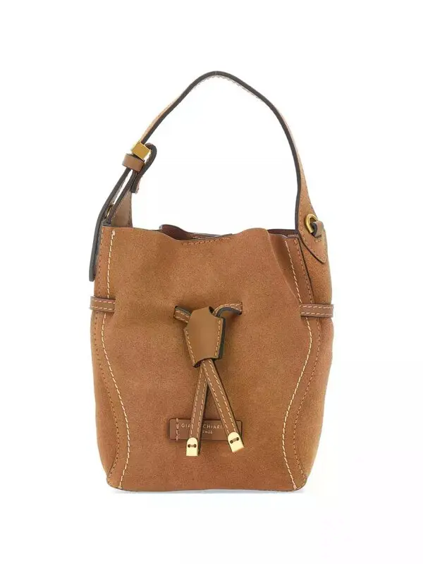 GIANNI CHIARINI Sienna Bucket Bag - Neutrals