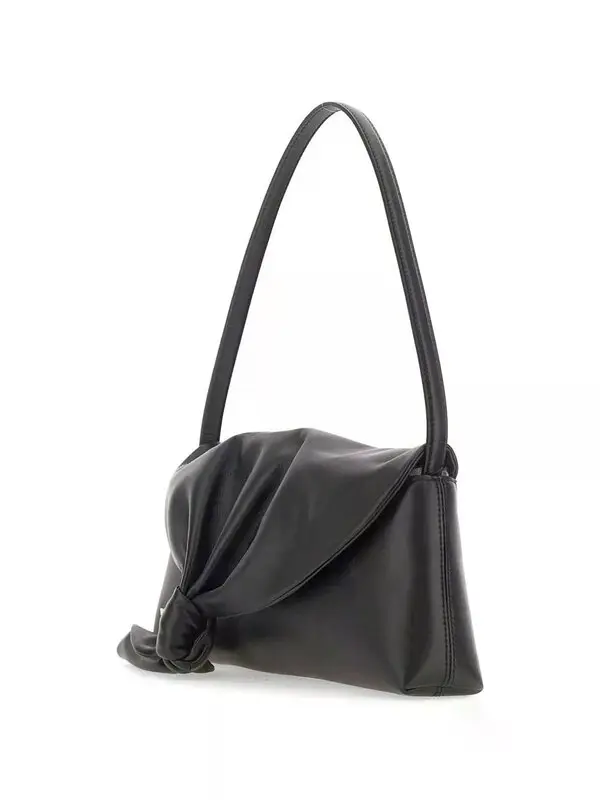 ROTATE BY BIRGER CHRISTENSEN Knot Scarf Shoulder Bag - Black