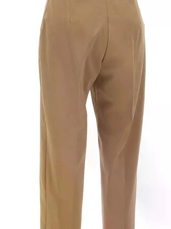 ELENA MIRO` Pressed-crease Trousers