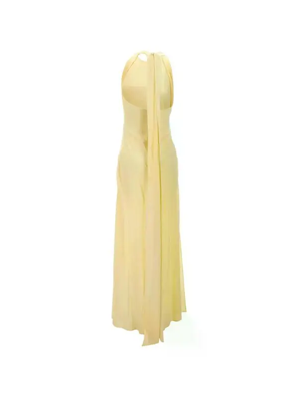 Blumarine Halter Neck Scarf Dress