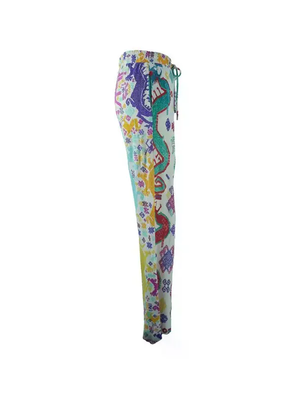 Etro Geometric-print Trousers