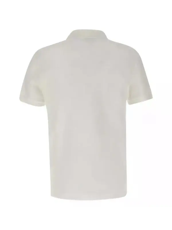 Lacoste Buttoned Logo Polo Shirt - Neutrals