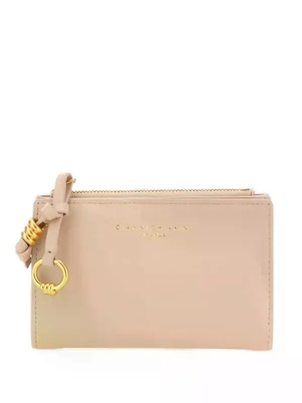 GIANNI CHIARINI Leather Wallet - Neutrals
