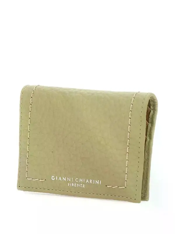 GIANNI CHIARINI Bubble Contrast-stitching Card Holder