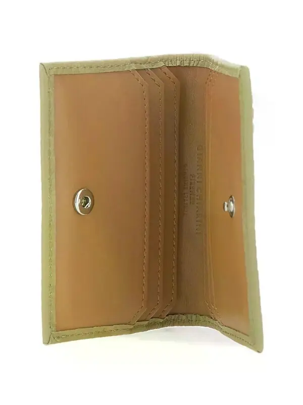 GIANNI CHIARINI Bubble Contrast-stitching Card Holder