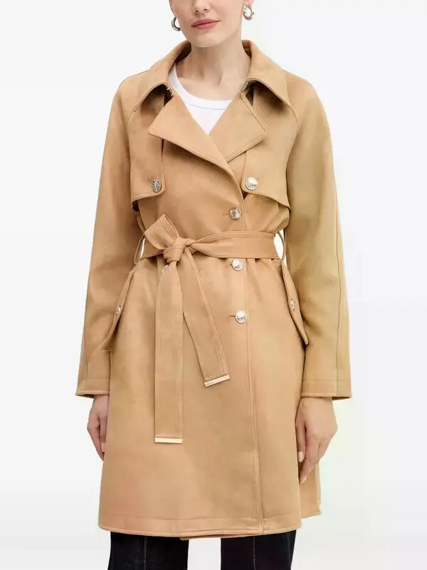 MORGAN Double-breasted Belted Coat