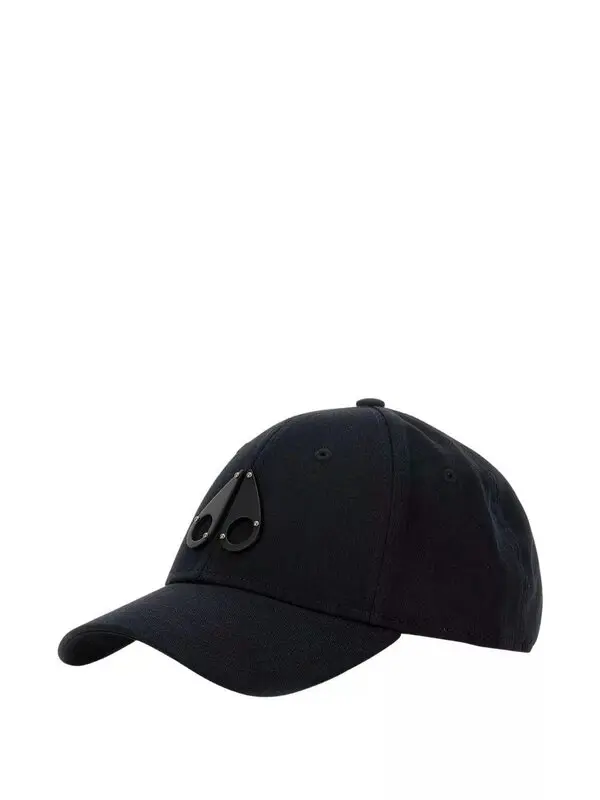 Moose Knuckles Logo Baseball Cap - Black