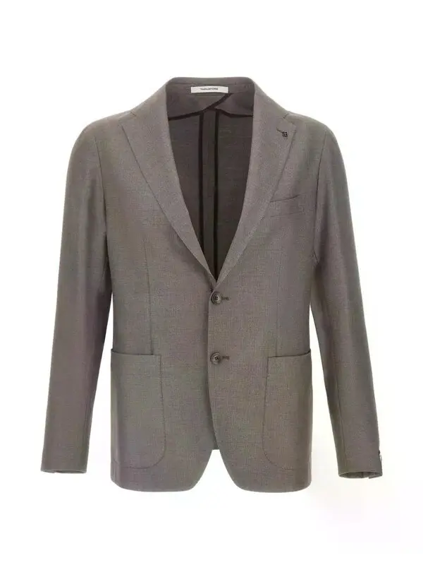 Tagliatore Single-breasted Blazer - Brown