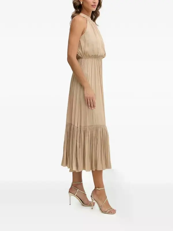 MORGAN Pleated Midi Dress