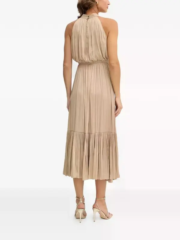 MORGAN Pleated Midi Dress
