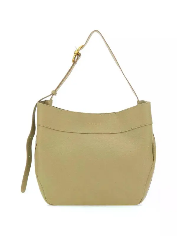 GIANNI CHIARINI Grained Buckle Shoulder Bag