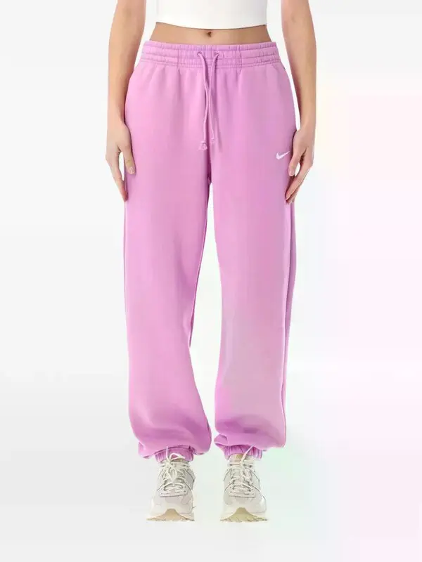 Nike Logo-detail Track Pants - Pink