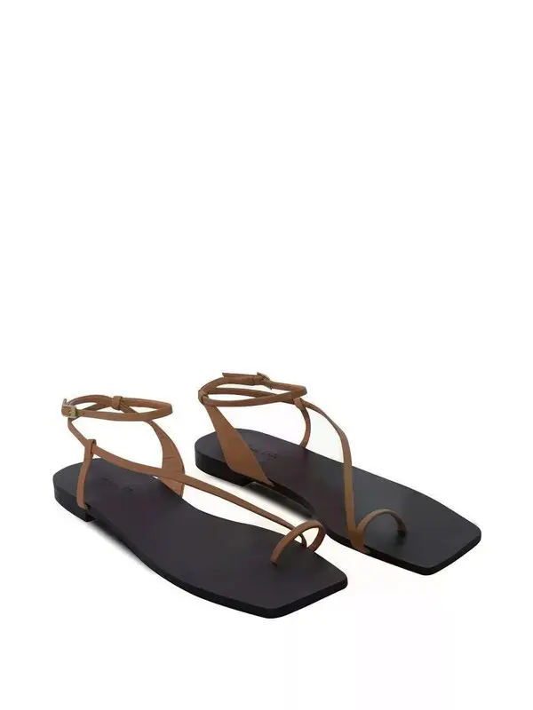 Johanna Ortiz Flamenco Echoes Flat Sandals - Neutrals