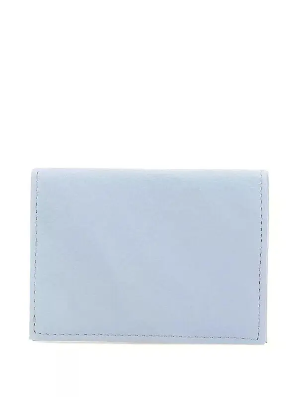 GIANNI CHIARINI Dollaro Leather Card Holder - Blue