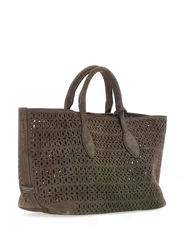 GIANNI CHIARINI Laser-cut Tote Bag