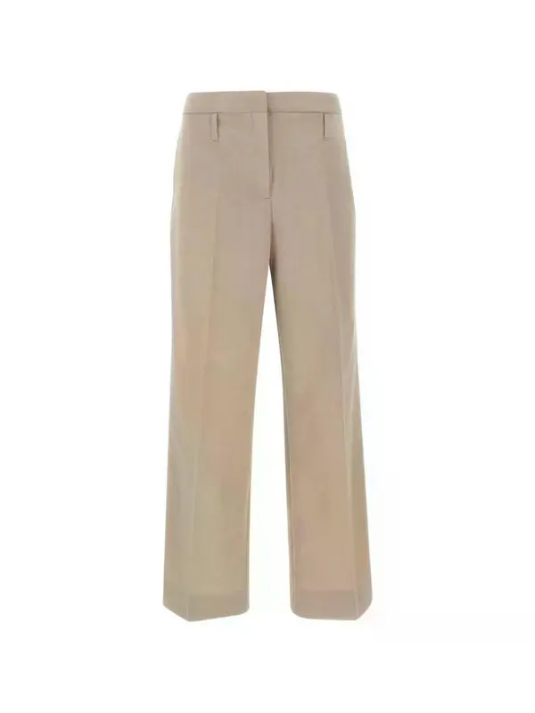 HERSKIND Ivano Wide-leg Trousers - Neutrals