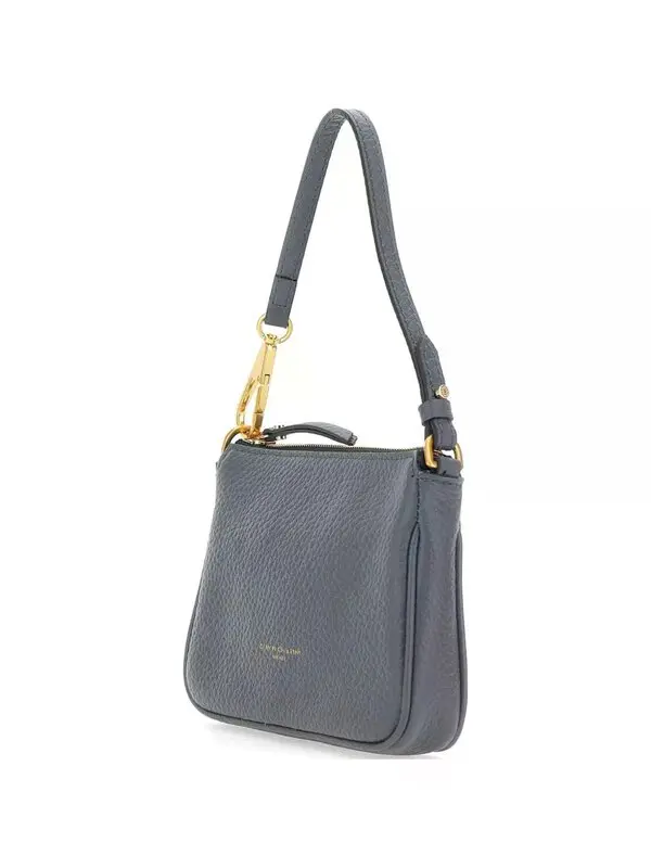 GIANNI CHIARINI Brooke Leather Shoulder Bag - Blue
