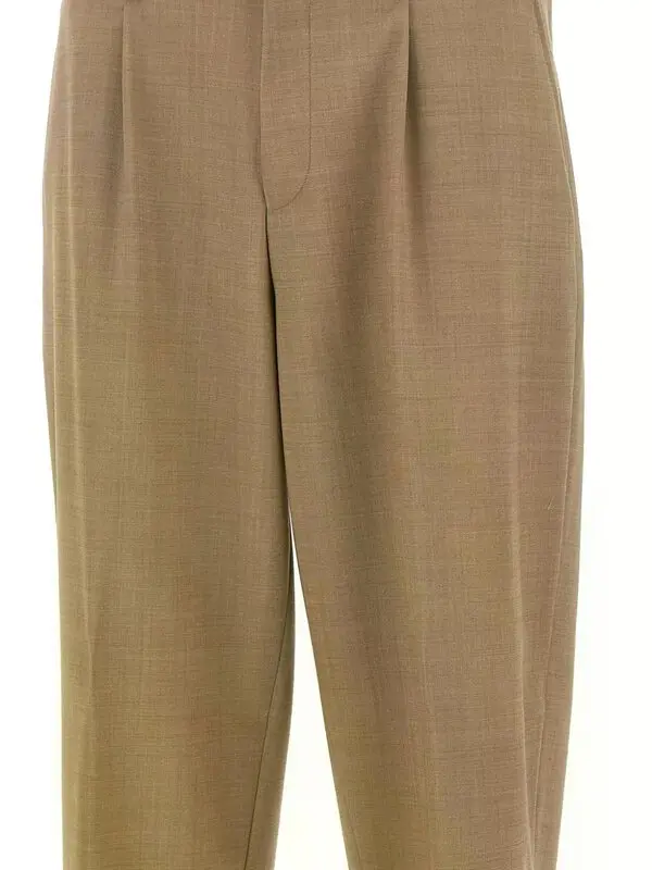 BOSS Tapered Pleated Trousers
