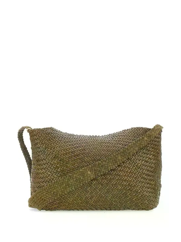 Dragon Diffusion Santa Marta Interwoven Crossbody Bag - Green
