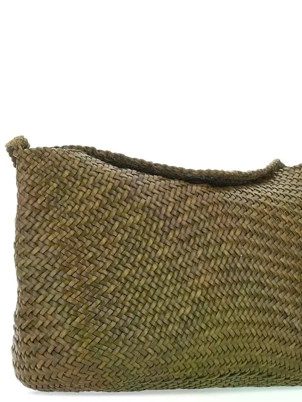 Dragon Diffusion Santa Marta Interwoven Crossbody Bag - Green