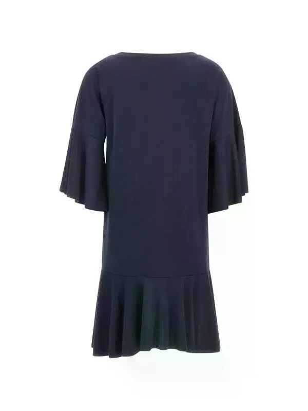 KAOS Raglan-sleeves Ruffle Dress
