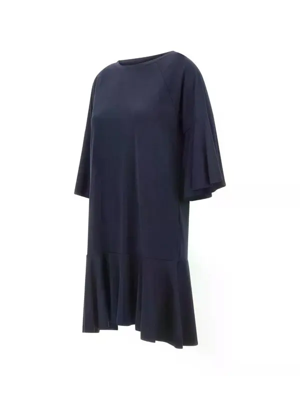 KAOS Raglan-sleeves Ruffle Dress