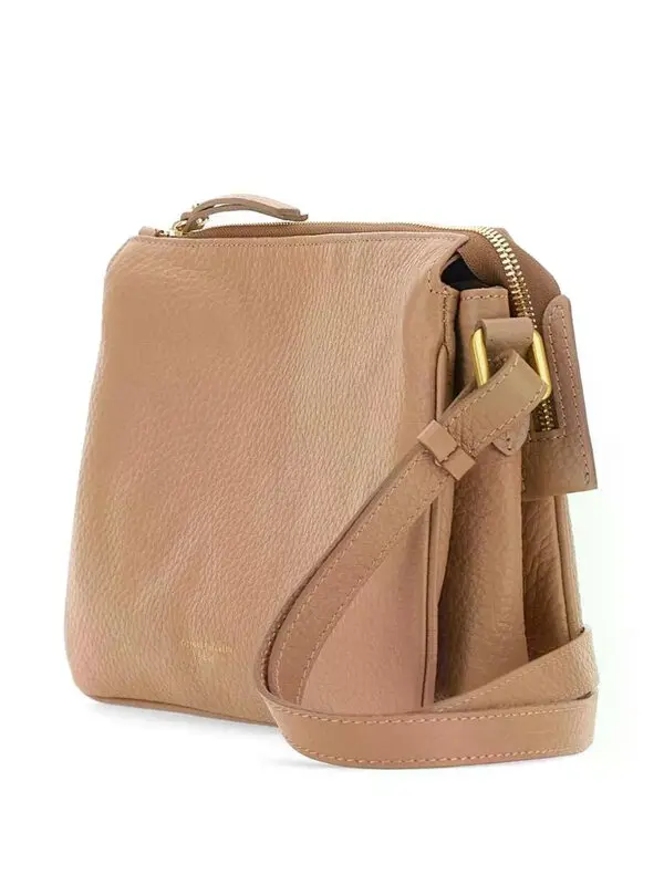 GIANNI CHIARINI Brooke Grained-leather Shoulder Bag