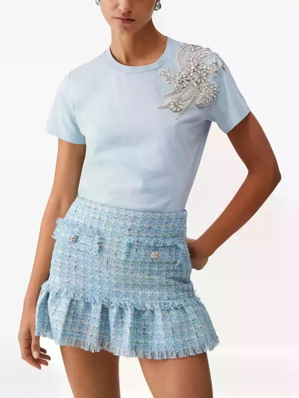 Liu Jo Embellished Crewneck T-shirt