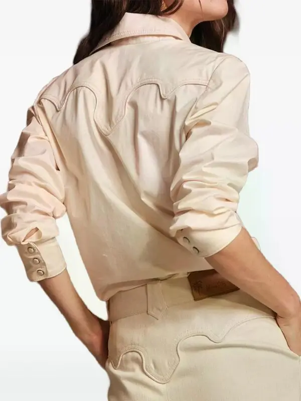 Johanna Ortiz Hacia Puerto V-neck Shirt - Neutrals