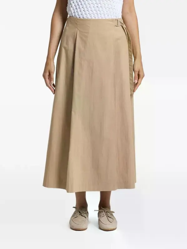 Peserico Wrap-around Midi Skirt