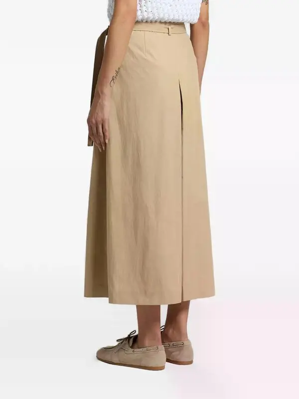 Peserico Wrap-around Midi Skirt