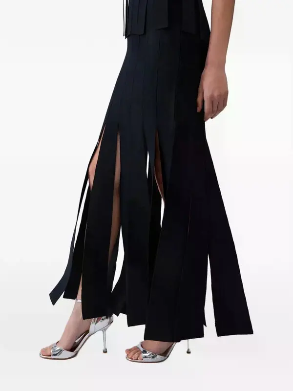 Liu Jo Fringing High-waisted Skirt